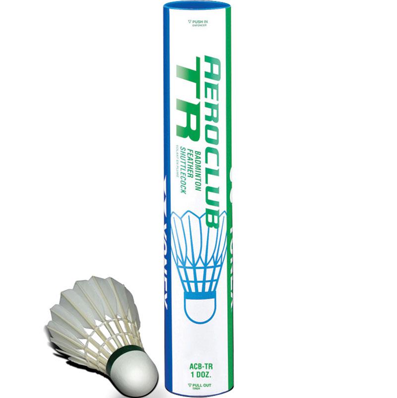 Yonex Aeroclub TR Feather Badminton Shuttles - 1 Dozen - Just Rackets