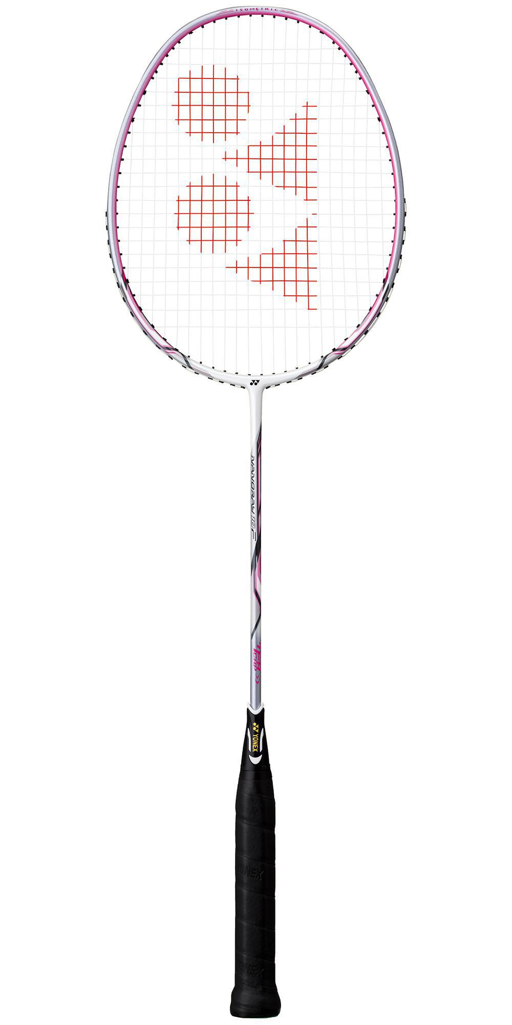 Yonex Nanoray 10F Badminton Racket - White/Pink