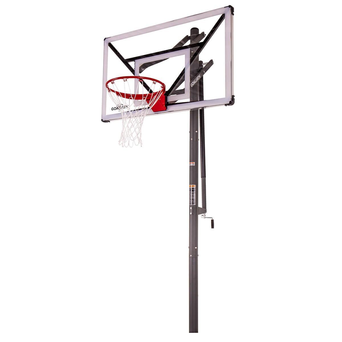 GOALIATH GoTek 54 Inground Basketball unit - Just Rackets