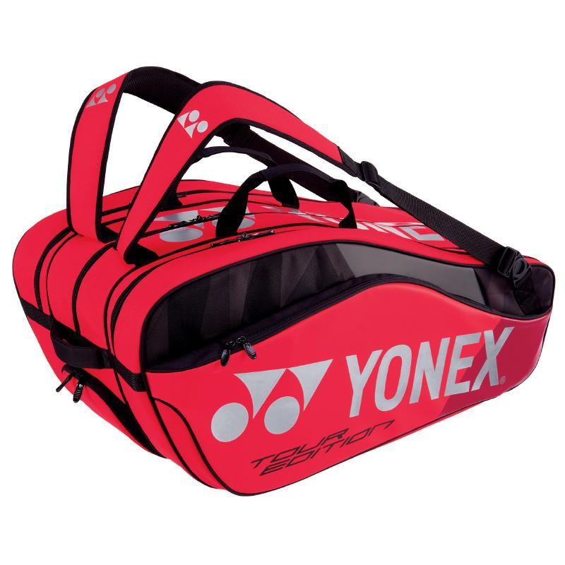 Yonex Pro 9 Racket Bag - Flame Red - Just Rackets