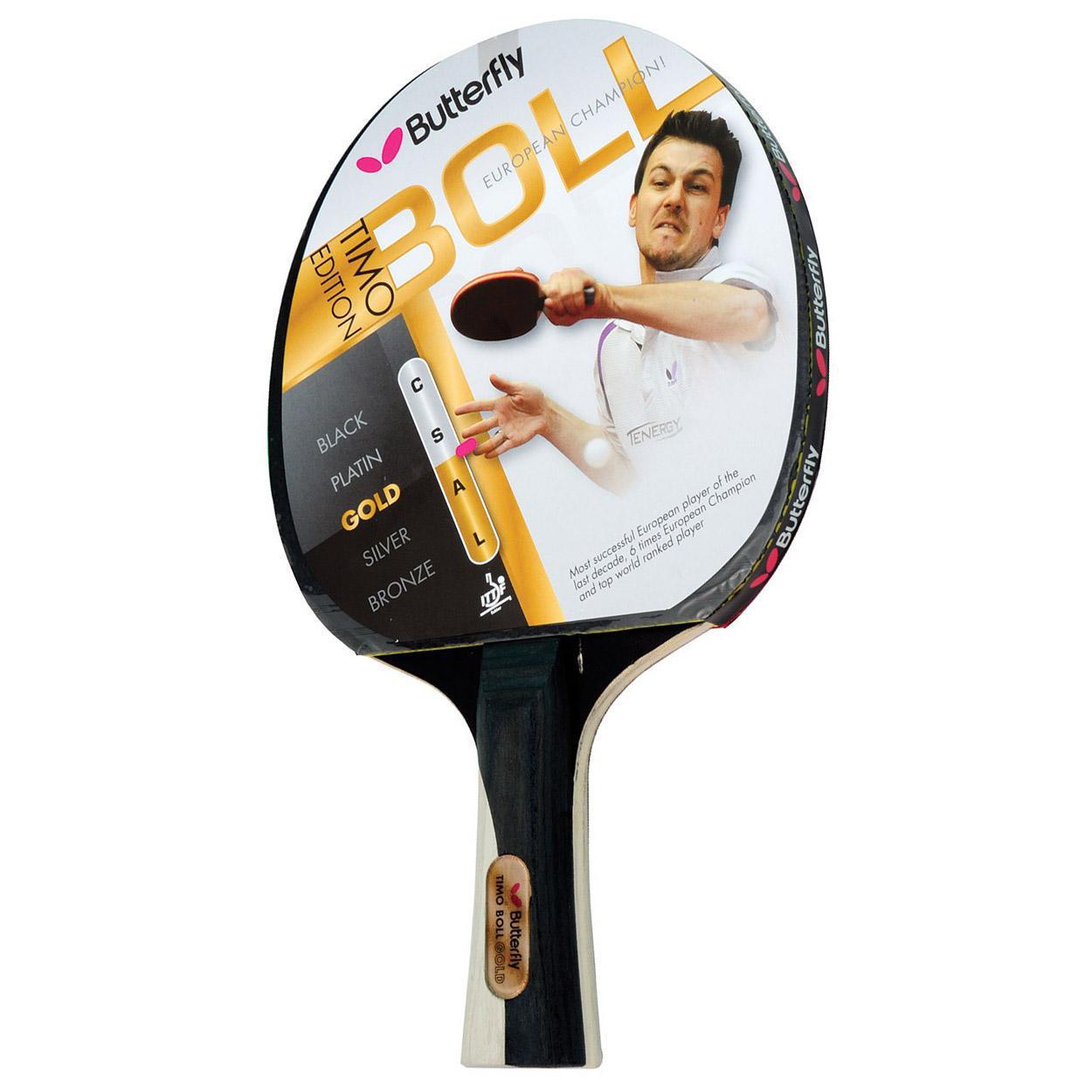 Butterfly Timo Boll Gold Table Tennis Bat - Just Rackets