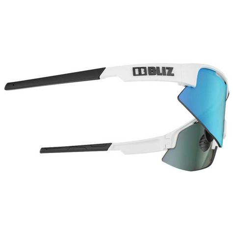 Bliz Matrix White Smoke Blue Multi Sunglasses
