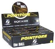 Pointfore Single Yellow Squash Balls x 12